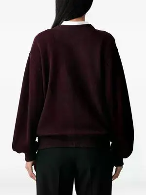 Lacoste Logo-patch V-neck Cardigan