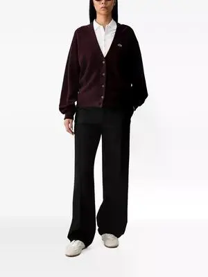 Lacoste Logo-patch V-neck Cardigan
