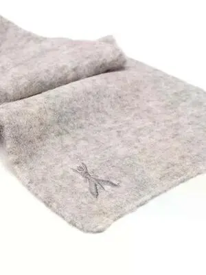Patrizia Pepe Fly-motif Wool Scarf