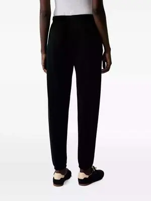 LA MANIA Grant Logo-embroidered Elasticated Track Pants - Black