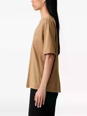 Lacoste V-neck Logo-patch T-shirt