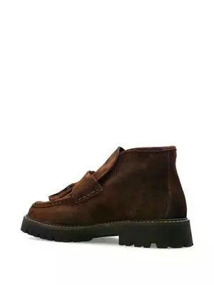 POSA Aosta Tassel Ankle Boots