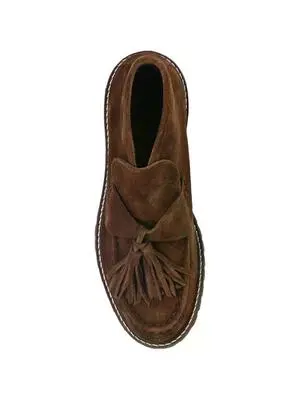 POSA Aosta Tassel Ankle Boots