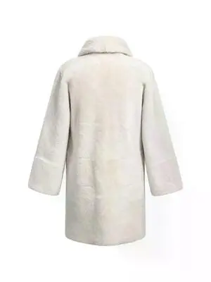 POCHE PARIS Reversible Shearling-trim Jacket