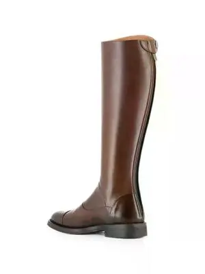 ALBERTO FASCIANI Cap-toe Knee-high Boots