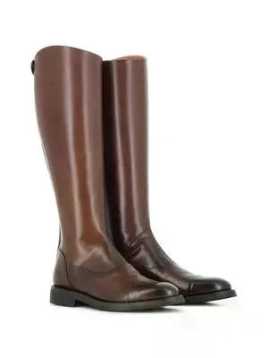 ALBERTO FASCIANI Cap-toe Knee-high Boots