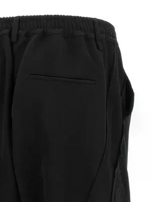 SONG FOR THE MUTE Tear Drop Ribbed-stitch Track Pants