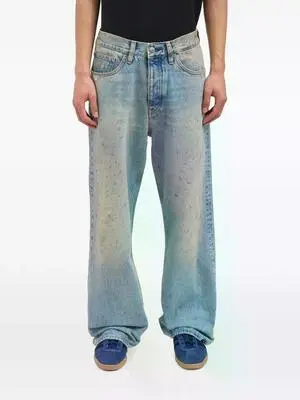 SUNFLOWER Relaxed Boot Denim Jeans - Blue