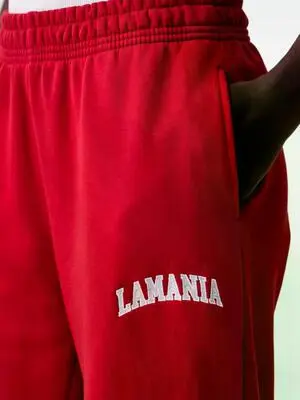 LA MANIA Evan Logo-embroidered Track Pants