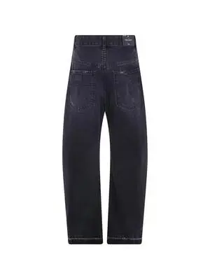 LOIS Belt-loops Jeans - Black