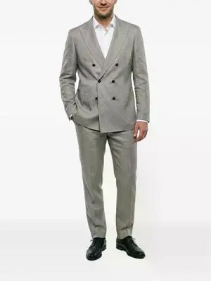 Brunello Cucinelli Double-breasted Peak-lapel Suit