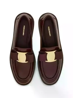 FERRAGAMO Vara Chunky-sole Loafers