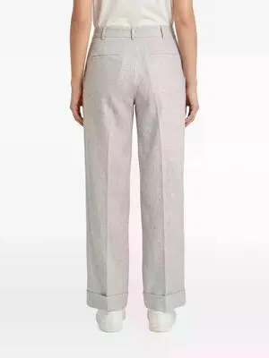 Brunello Cucinelli Straight-leg Cuffed Trousers