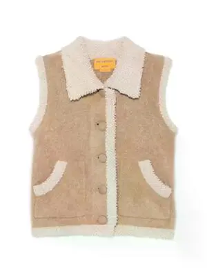 Guest In Residence Grizzly Wrangler Sleeveless Cardigan