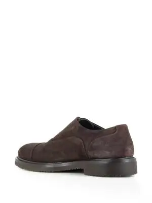 TASSINARI Cap-toe Suede Oxford Shoes - Brown