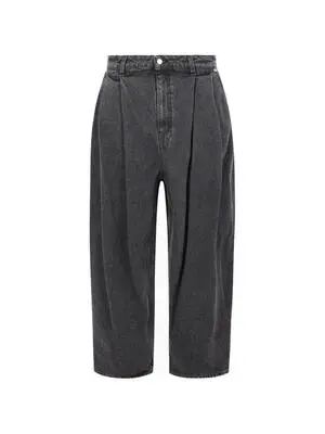 HED MAYNER Pleated Wide-leg Jeans