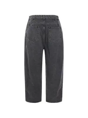 HED MAYNER Pleated Wide-leg Jeans