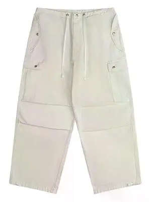 Rhude Washed Parachute Trousers - Neutrals