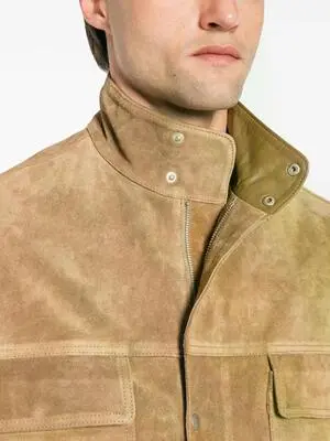 ARMA Belted Suede Jacket