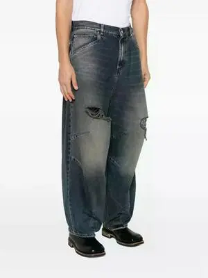PDF Distressed Panelled Jeans