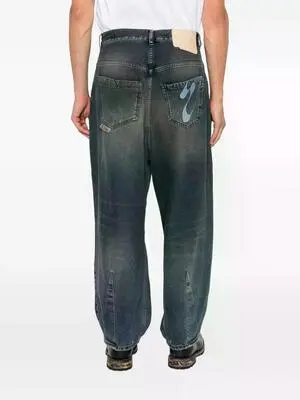 PDF Distressed Panelled Jeans