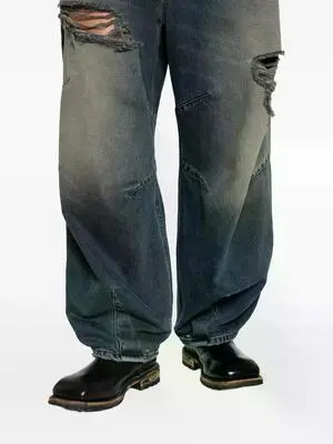 PDF Distressed Panelled Jeans