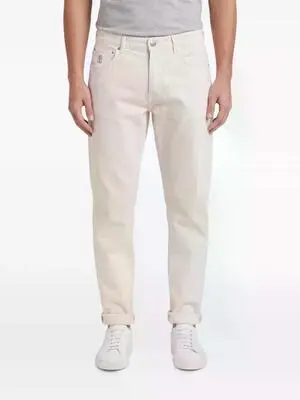 Brunello Cucinelli Five-pocket Lightweight Jeans - Neutrals