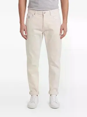 Brunello Cucinelli Five-pocket Lightweight Jeans - Neutrals