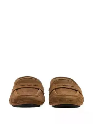 Dolce & Gabbana Dg Logo Suede Loafers