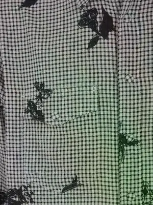 Paul Smith Floral-print Gingham Shirt