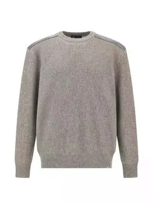 Paul & Shark Ribbed-knit Sweater - Neutrals