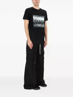 Rick Owens Drawstring-waist Cargo Pants - Black