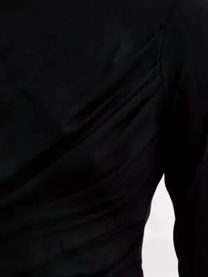 LA MANIA Enza Off-shoulder Draped Top