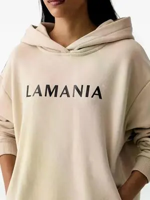 LA MANIA Every Logo-print Hoodie