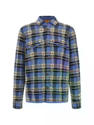 Guest In Residence Plaid Cashmere Shirt