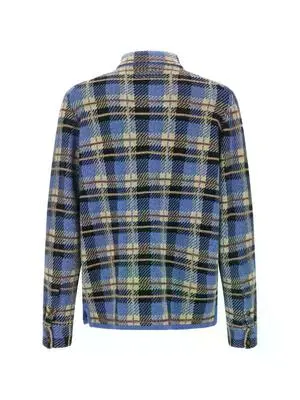 Guest In Residence Plaid Cashmere Shirt