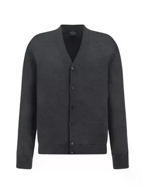 Paul & Shark Merino Wool Cardigan - Blue