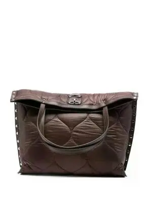 ZANELLATO A' Spasso Quilted-finish Tote Bag - Brown