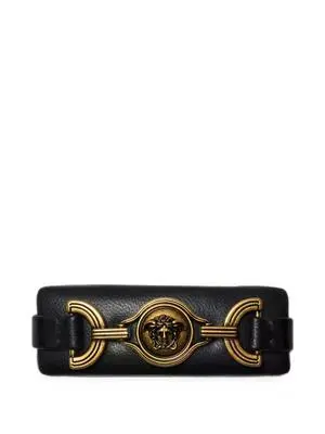 VERSACE Leather Hair Clip