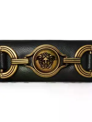 Versace Leather Hair Clip