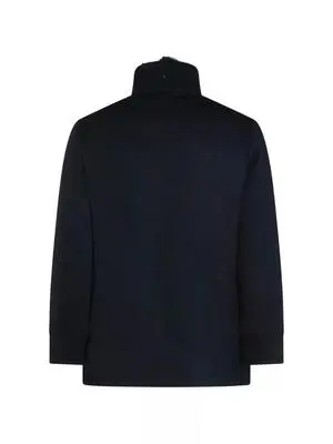 MONTECORE High-neck Single-breasted Coat