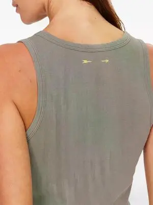 The Upside Bangalow Ribbed Tank Top - Grey