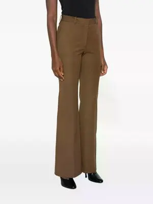 JOSEPH Tafira Pressed-crease Tailored Trousers