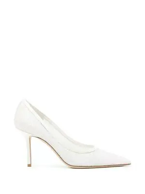 JIMMY CHOO 85mm Love Pumps - Neutrals