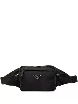 Prada 2013-2026 Tessuto Belt Bag - Black