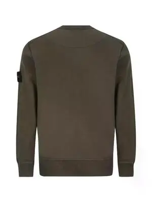 Stone Island Logo-patch Raglan-sleeve Sweatshirt