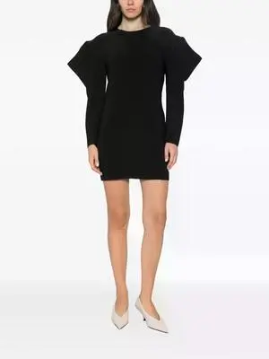 Norma Kamali Wing Sleeve Mini Dress