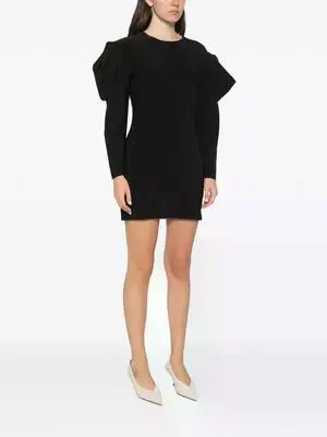 Norma Kamali Wing Sleeve Mini Dress