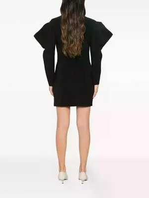 Norma Kamali Wing Sleeve Mini Dress