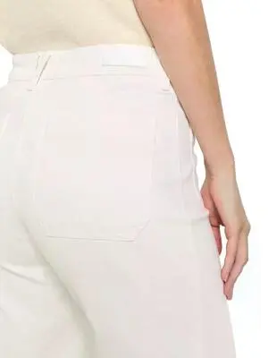 FIVE JEANS Wide-leg Patch-pocket Trousers
